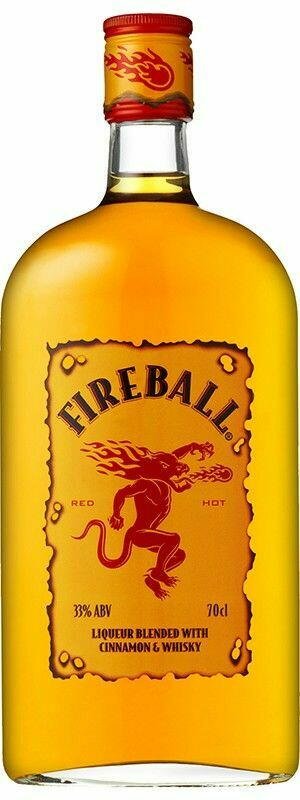 Køb Fireball Cinnamon Whisky Liqueur Fl 70 på tilbud – KopK